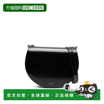 1h可退 香港直邮WANDLER 女士手提包 KATESADDLEJAZZ AW2025 黑色