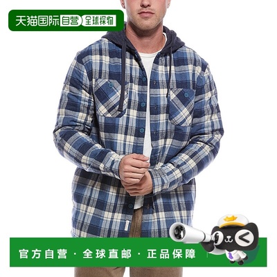 自营WEATHERPROOF VINTAGE Sherpa Lined Hooded Shirt Jacket -