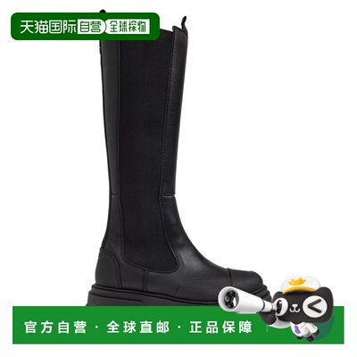 香港直邮GANNI 女士靴子 S32404900099 CO 黑色 G【付后1h可退】