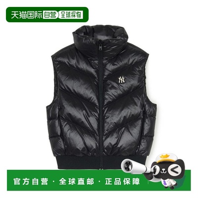 韩国直邮MLB MLB 女式 Varsity Glossy Heavyweight 加厚背心 A5