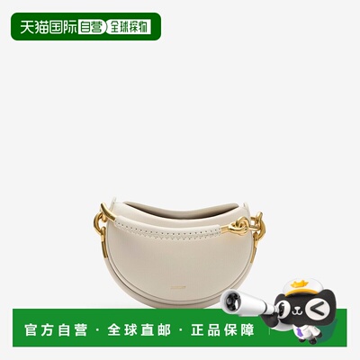 自营欧洲直邮Burberry博柏利 Bridle系列女士皂米色水牛皮磁扣开