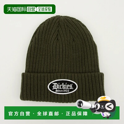 日本直邮Dickies DK EX BLOCK FONT WAPPEN KNIT WATCH 卡其色