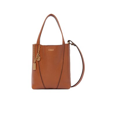 CHLOÉ 女士斜挎包 25SS812N8426M SS2025 棕色 双手柄单肩包