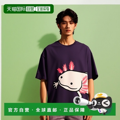 日本直邮go slow caravan USA/C Axolotl IMPACT 宽松 TEE 男士春