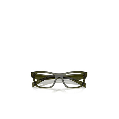 PRADA 女士眼镜 0PRB01V19Z1O1 SS2025 绿色 全框平光镜