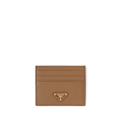 PRADA 女士钱包 1MC025QHHF03BH SS2025 驼色 MINUTERIA