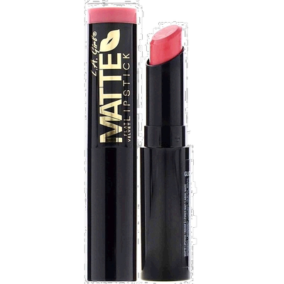 香港直邮L.A. Girl洛杉矶女孩丝绒哑光口红Hush色号3g正品唇膏