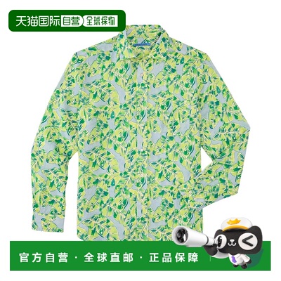 自营J.McLaughlin Gramercy Woven Shirt - blue 美国奥莱直发