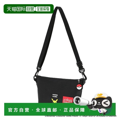 日本直邮Manhattan Portage Zuccotti 手拿包口袋妖怪皮卡丘黑色
