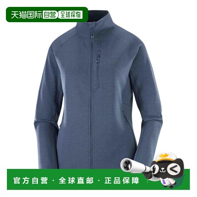 香港直邮SALOMON 女士抓绒衣 LC2647600BLUE SS2026 蓝色 Essenti
