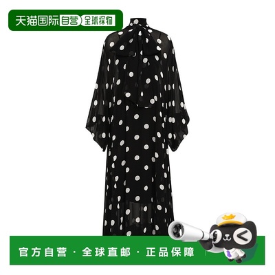 香港直邮Zimmermann 压褶领口波浪连衣裙 2416DR251