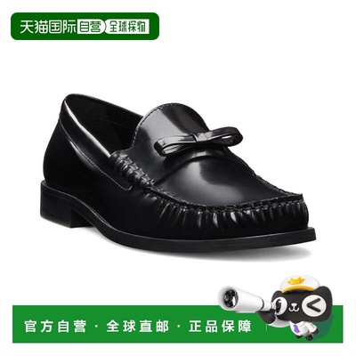 自营Stuart Weitzman Lottie Bow Patent Loafer - black 美国奥
