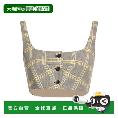 1h可退 香港直邮Marni 玛尼 女士 上衣 yellow黄色 舒适时尚