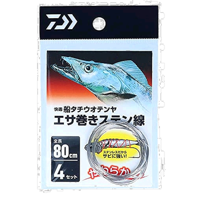 【日本直邮】Daiwa 鱼线快适船Tachiuo Tenya缠绕不锈钢线 值装 2