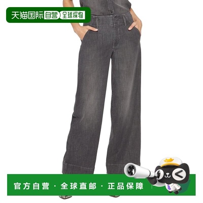 自营NYDJ Mona Smokey Mountain Wide Leg Jean - grey 美国奥莱