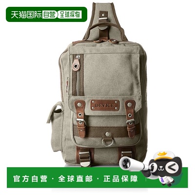 【日本直邮】DEVICE男士包袋斜挎包Access系列卡其色大容量耐磨