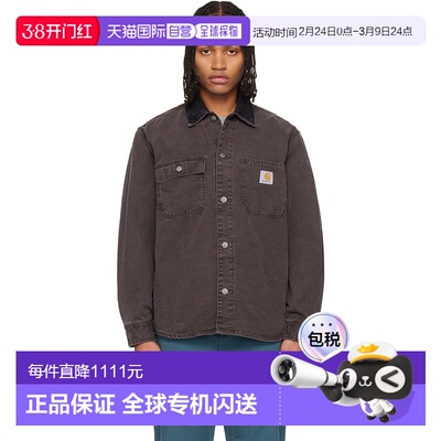 1h可退 香港直邮潮奢 CARHARTT WIP 男士 紫色 Mitch 夹克 I03626