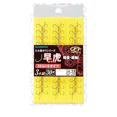 【日本直邮】Shimano禧玛诺 鱼钩鱼线/早虎 3锚30组6.5号 RG-A44P