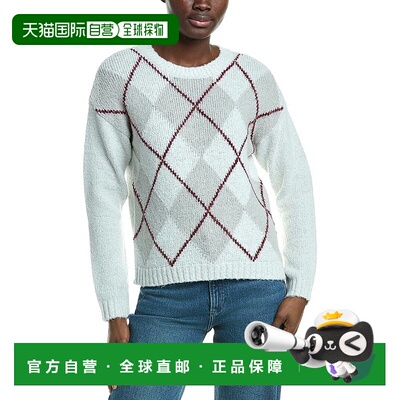 自营Design History  Argyle Sweater  - White毛衣 美国直发奥莱