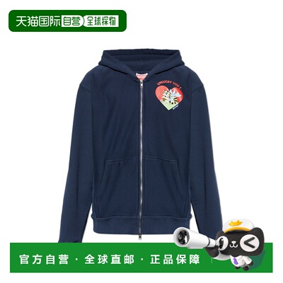 香港直邮KENZO 男士针织衫 FG55HO2054MJ76 SS2026 蓝色 Sweatshi
