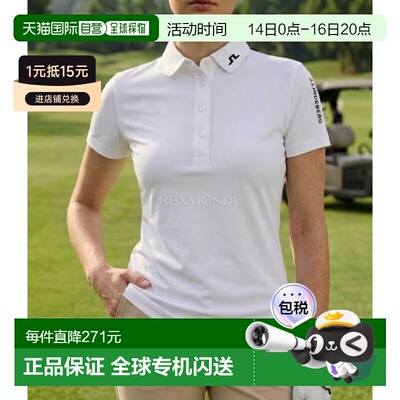 韩国直邮J.LINDEBERG  Tour Tech Polo（GWJT16997-0000） 短袖/T