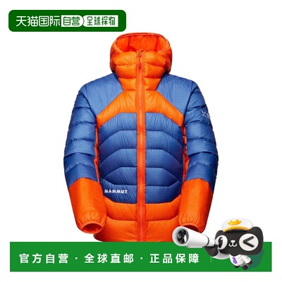 日本直邮Mammut/猛犸象Eiger 800蓬白鹅绒保暖轻量附补丁包排骨羽