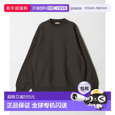 1h可退 日本直邮Steven Alan 男装 宽松版型 圆领卫衣 细支棉质柔