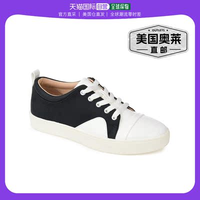 Journee Collection 女式 Tru 舒适泡沫 Kyndra 运动鞋 - 黑色 【
