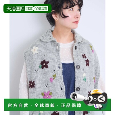 日本直邮l'atelier du savon 女装 透肤波点圆领长T恤 7301CT0052