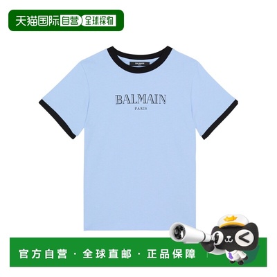 1h可退 香港直邮Balmain 圆领T恤 BY8P41Z3672短袖