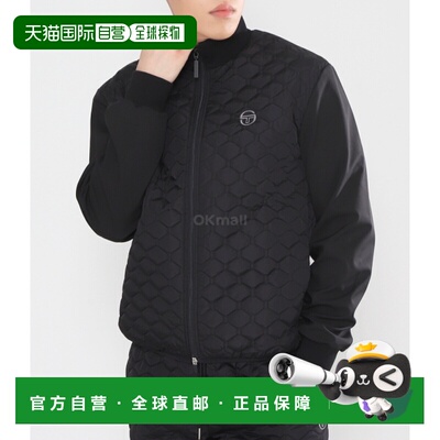 韩国直邮Sergio Tacchini SAPRI 绗缝运动夹克（STF24M50988-黑色