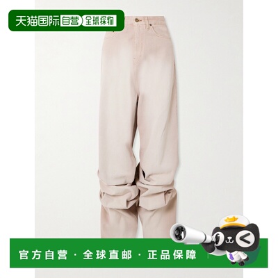 YPROJECT女士牛仔长裤牛仔裤直筒裤