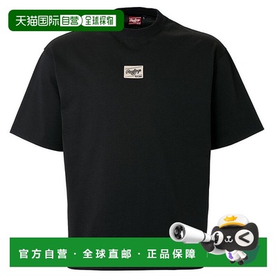 日本直邮Rawlings USA 贴片徽标短袖 T 恤 AST15S08-B
