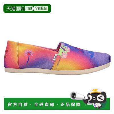 1h可退 【美国直邮】TOMS AL x Alpargata 图案平底便鞋新款布鞋
