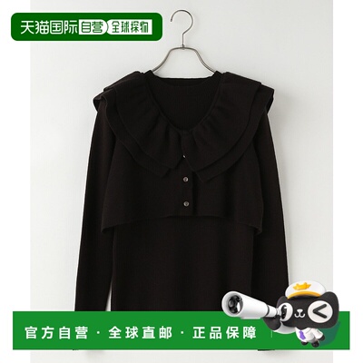 1h可退 日本直邮LOWRYS FARM 女装 两件套针织长袖 高领内搭+双层