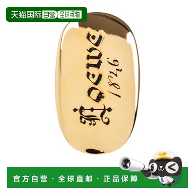 香港直邮LOEWE 女士饰品 JJ17305X18GOLD AW2025 金色 徽标戒指