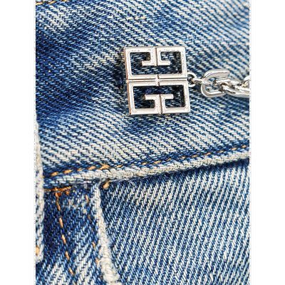 香港直邮GIVENCHY 女士牛仔裤 BW51145Y9N420 AW2024 蓝色 Denim