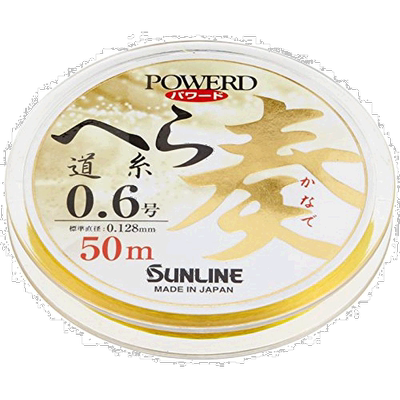 【日本直邮】Sunline桑濑 尼龙线 道线 奏 50m 1号 黄色橙色主线