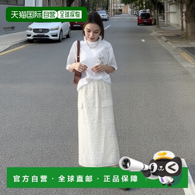 1h可退 日本直邮SHIPS any: 《史诺比》合作 NOT THERE 图案背面T