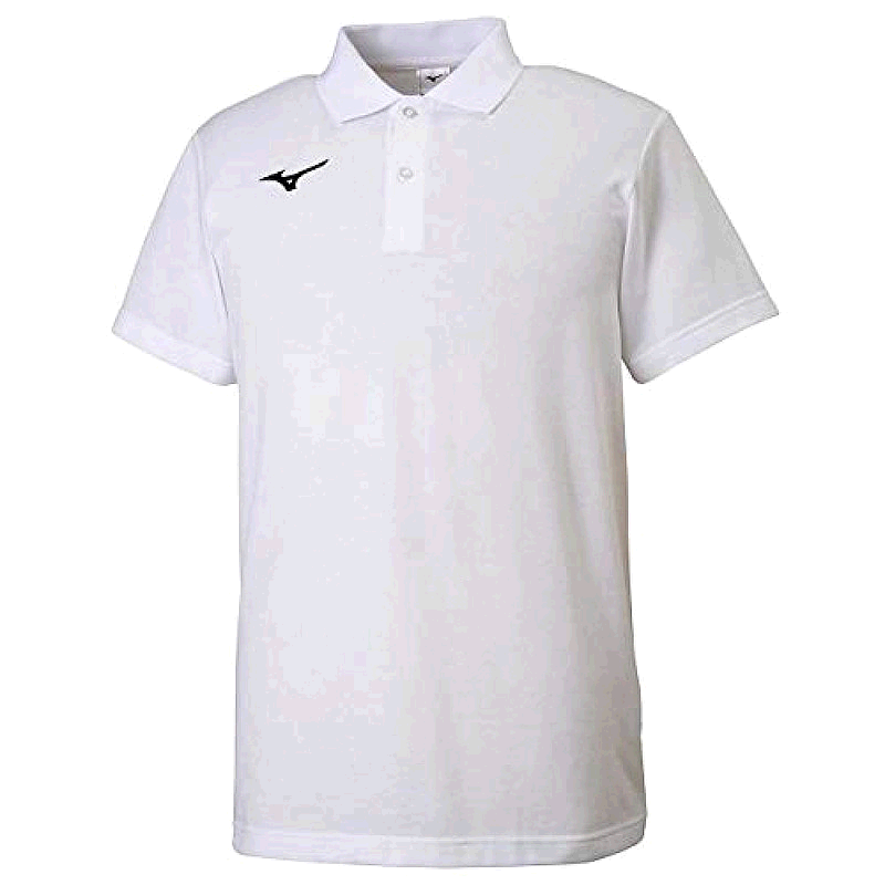 【日本直邮】美津浓Mizuno标准款POLO衫 吸汗速干32MA9195白色/黑