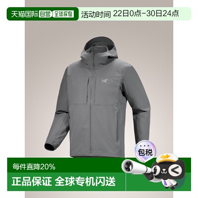 加拿大直邮始祖鸟GAMMA LIGHTWEIGHT男款户外轻量透气连帽软壳衣