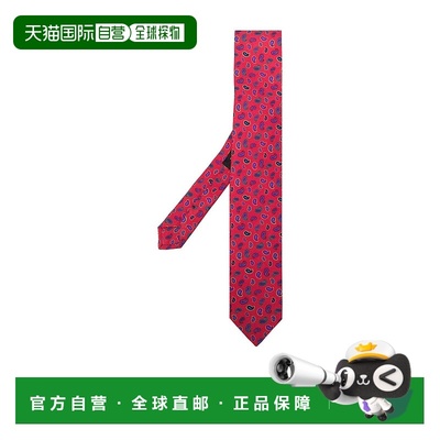 1h可退 香港直邮ETRO 男士领带 1202651170600 SS2020 红色 印花