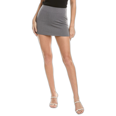 自营 Avantlook 迷你裙 - 灰色 美国奥莱直发半身裙包臀裙