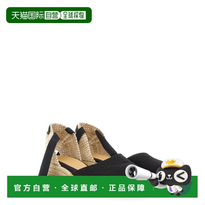 香港直邮CASTANER 女士凉鞋 020965100NEGRO CO 黑色 Cute Espadr