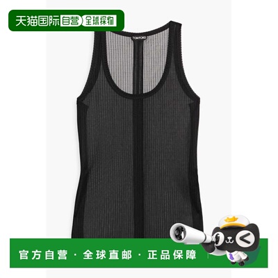 1h可退 香港直邮Tom Ford 汤姆 福特 女士 罗纹针织背心 TSJ476JE