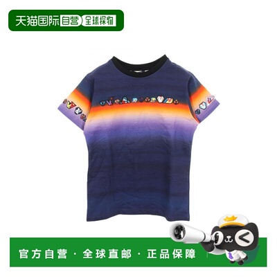日本直邮中古LV路易威登女S级99新cut sew针织布棉上衣蓝色女装