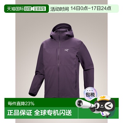 始祖鸟Gamma Hoody男士防风防水户外连帽软壳外套夹克