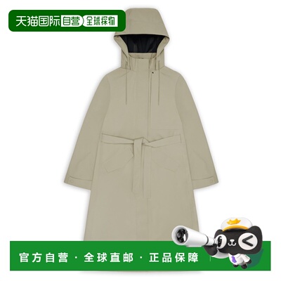 1h可退 欧洲直邮RAINS 女士户外风衣 1025323BEIGE CO 卡其色外套