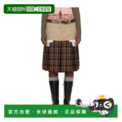 香港直邮ANDERSSON BELL 女士半身裙 APA885WBRWBROWN SS2026
