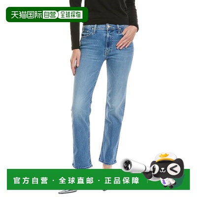 自营MOTHER The Mid-Rise Rider Hover Swing And A Miss Straigh